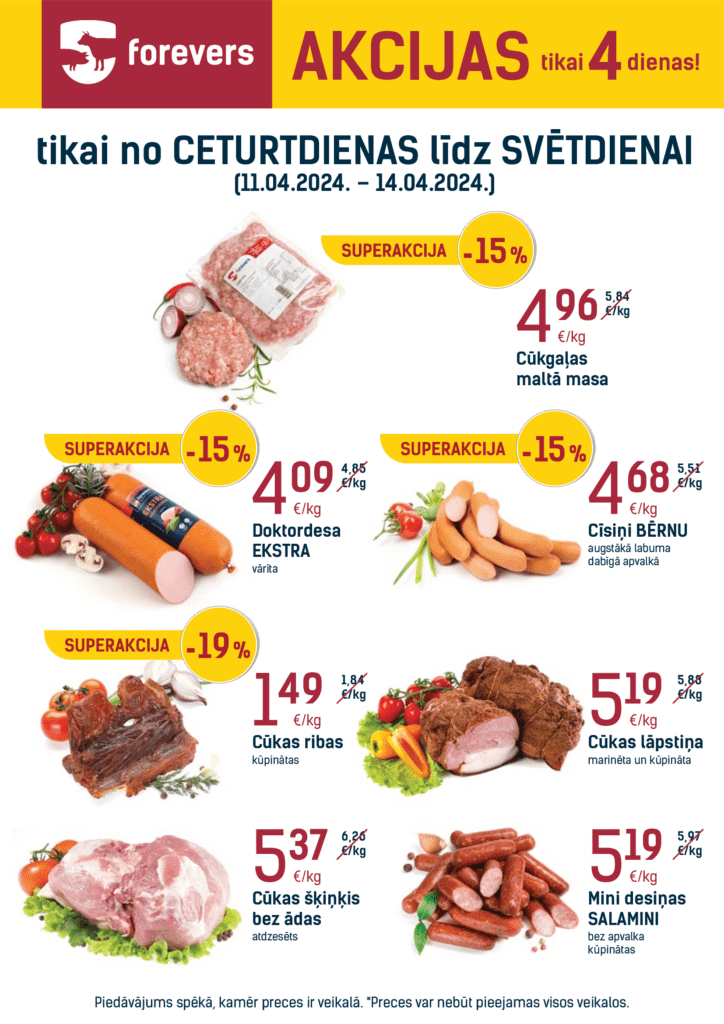 AKCIJAS – FOREVERS