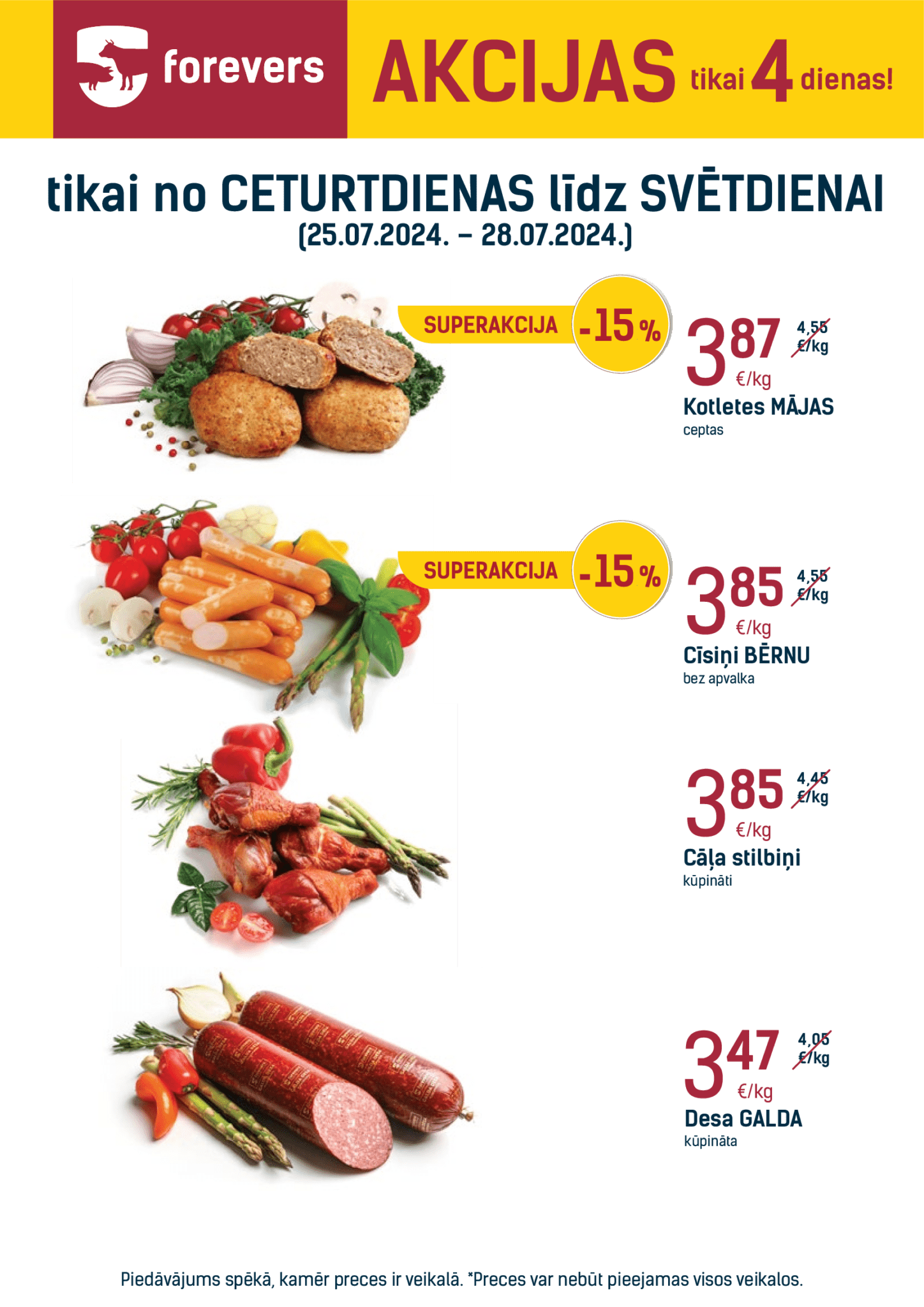 AKCIJAS - FOREVERS