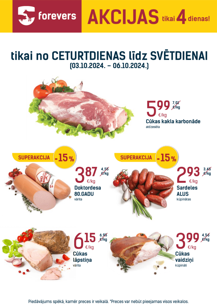 AKCIJAS - FOREVERS