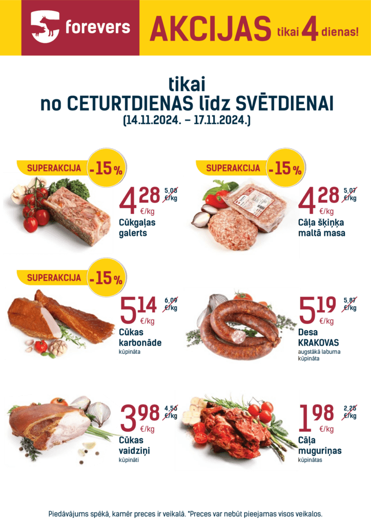 AKCIJAS - FOREVERS