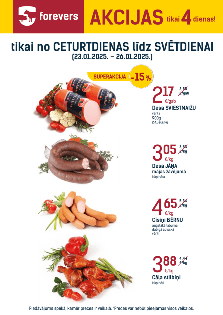 AKCIJAS - FOREVERS