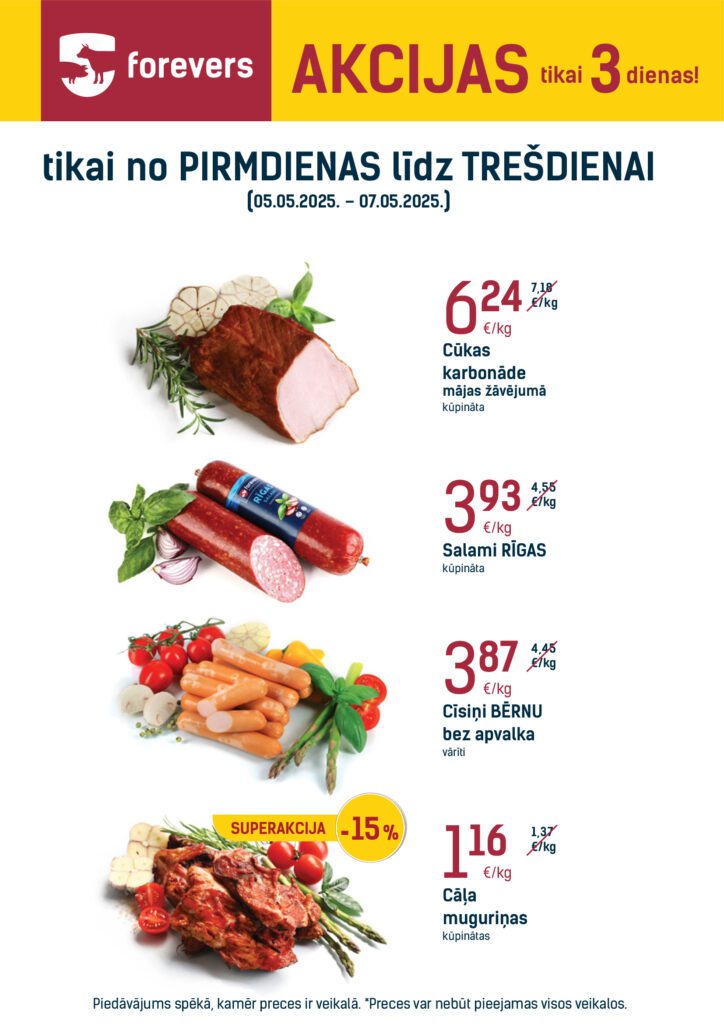 AKCIJAS - FOREVERS